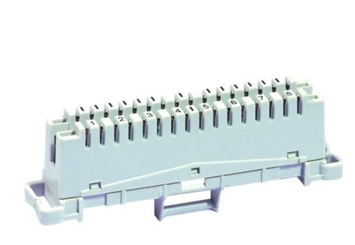 5 Pairs Krone LSA Plus Module ABS / PBT Material For Distribution Box