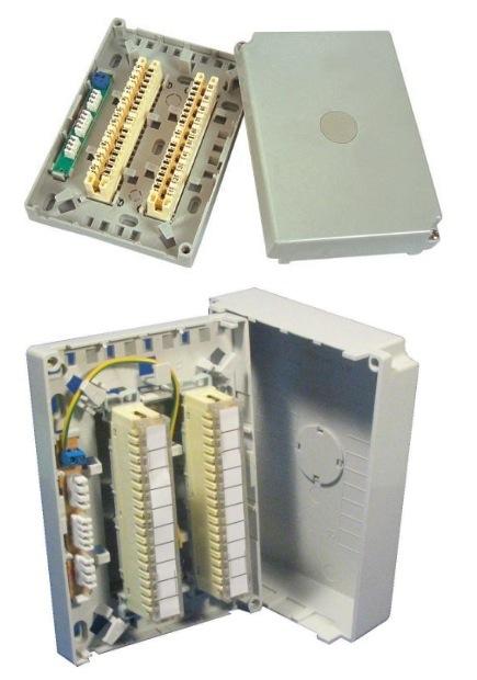201 Series Connection Box KRONE CONNECTION BOX 220A 20 Pairs Indoor ...