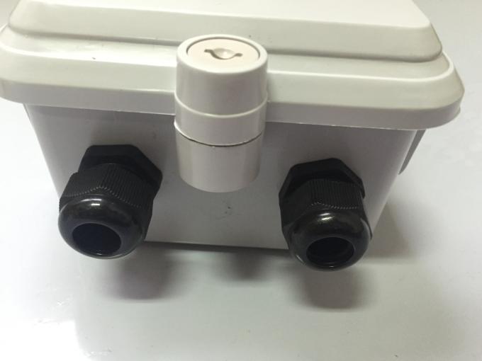 Telecom Distribution Box 10 / 20 / 30 Pair , Waterproof White FTTH ...