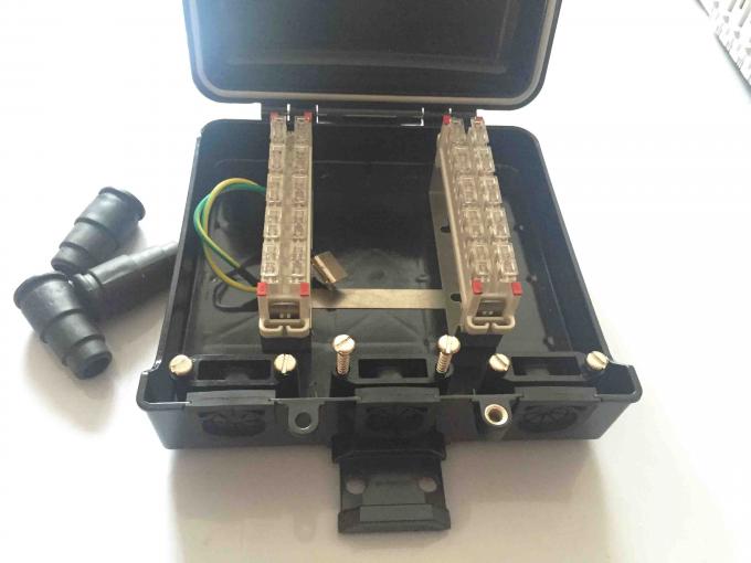 Clean 10 Pairs Subscriber Terminal Block For 5 Pairs STB Quick Click Module