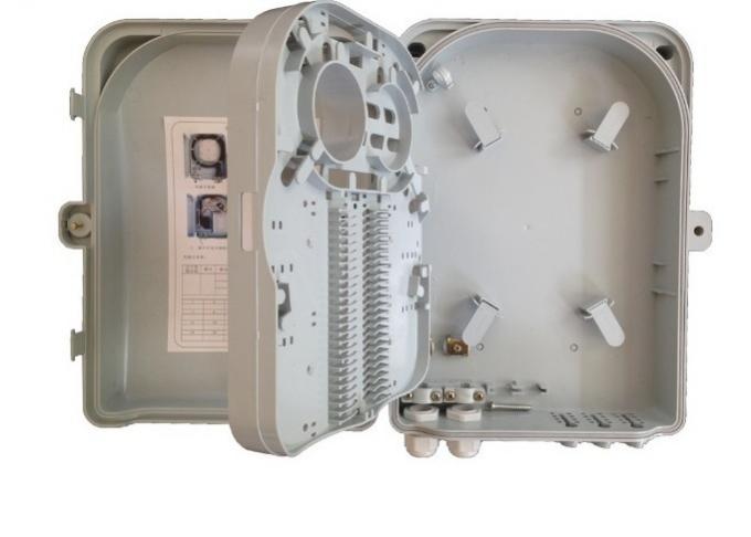 24 Cores FTTH Fiber Optic Outdoor Distribution Box IP55 Wall Mount Type And Pole