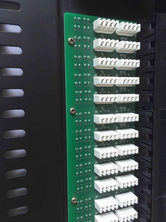 25 / 50 Port CAT3 RJ11 Voice Patch Panel 6P4C Type Krone / 110 IDC