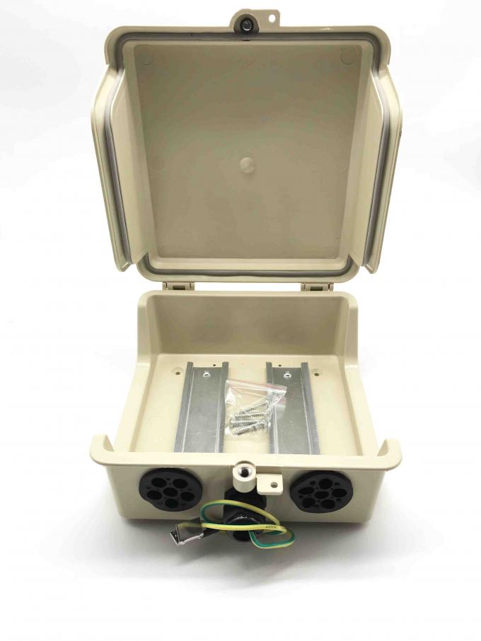 10 Pairs Outdoor DP Box STB Drop Wire Distribution Box With 230V ...