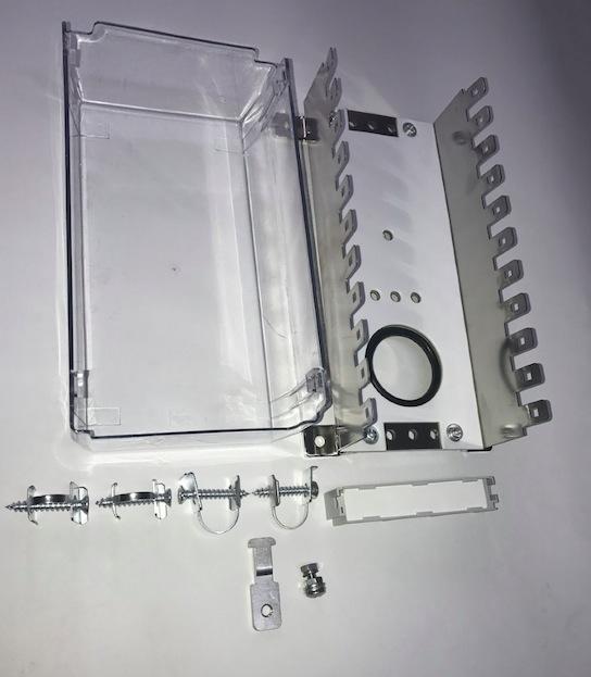 Back Mount Frame Lsa Plus Module Stainless Steel Material 11 Ways 110 Pairs