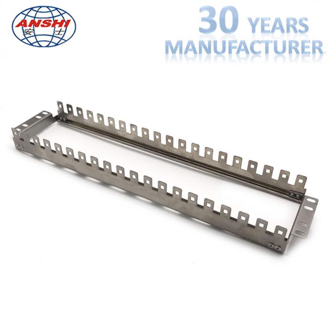 19 Inch 200 Pairs Lsa Plus Module Back Mount Frame For Krone Connection ...