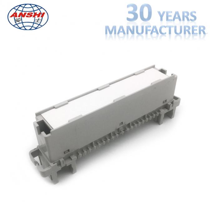 Label Holder 10 Pair LSA Plus Module Grey Connection Module Silver ...