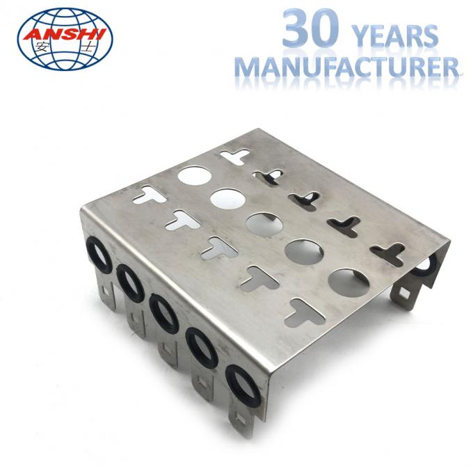 10 Pairs 5 Ways Stainless KRONE LSA Module Back Mounting Frame Silver Color