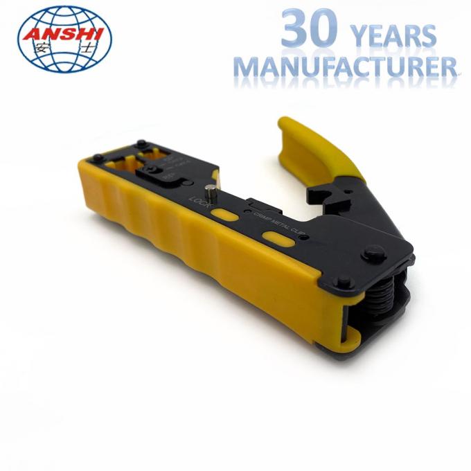 Plastic Handles CAT6 Speed Termination Tool For RJ45 Keystone Jack