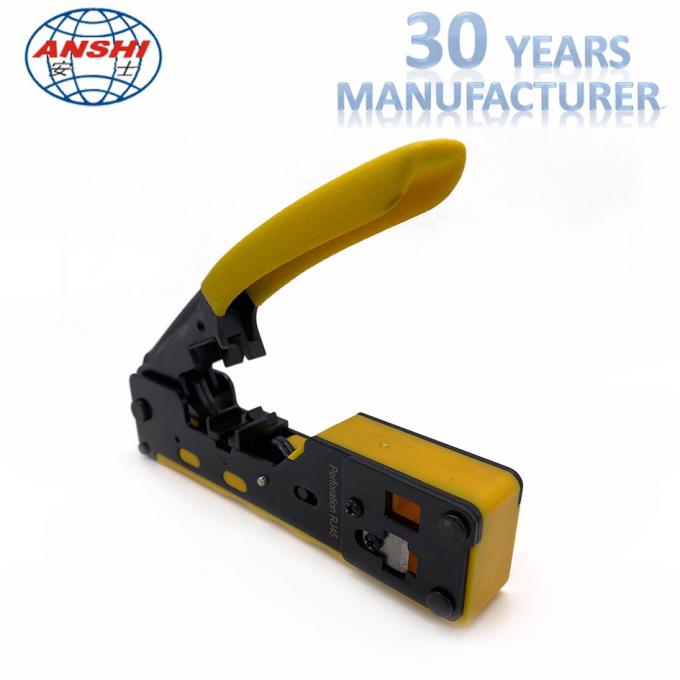 Plastic Handles CAT6 Speed Termination Tool For RJ45 Keystone Jack