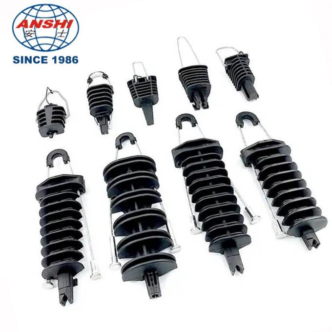 ADSS OPGW wedge-shaped tension wire clamp Fiber Optical Cable Fittings