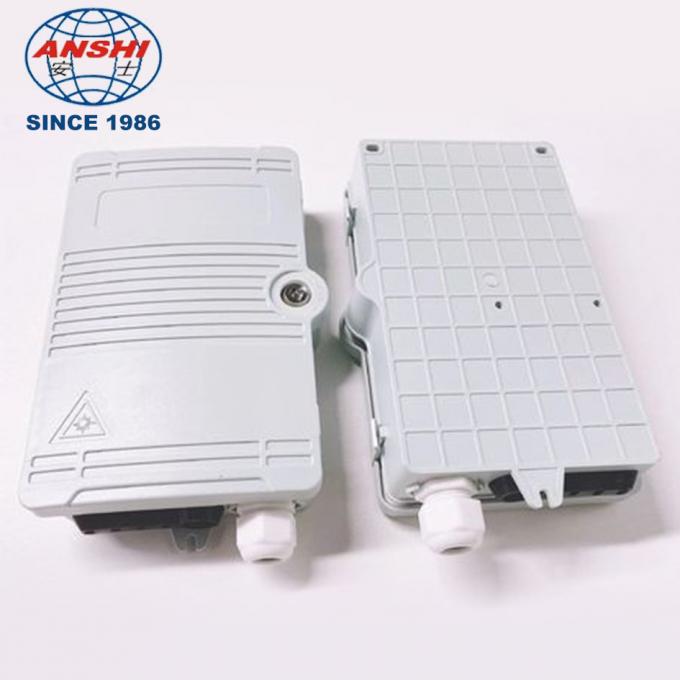 ANSHI 4 Ports Fiber Access Termination Box FTTH Outdoor Fiber Optic ...