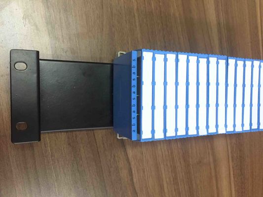 Rack Mount 100 Pair MDF Terminal Block , Grey / Blue Main Distribution ...