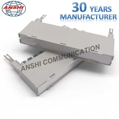 Krone Type Stainless Steel Rack Mount Frame , 19 Inch 200 Pari Back ...