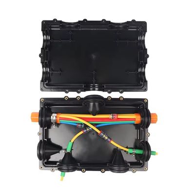 7 Holes TDC FTTH Micro Duct Distribution Microduct Closure For Fiber ...