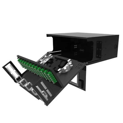 Rack Mountable 48 Cores ODF Optical Distribution Frame , Fiber ...
