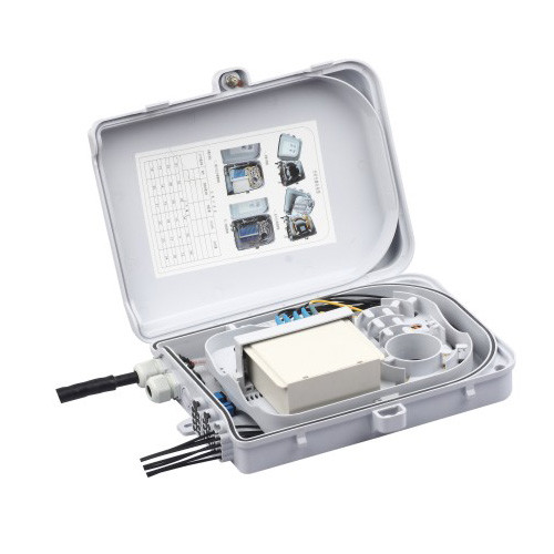 FTTH FAT Box Fiber Distribution Box 24 Core 330 * 225 * 90 Light Weight ...