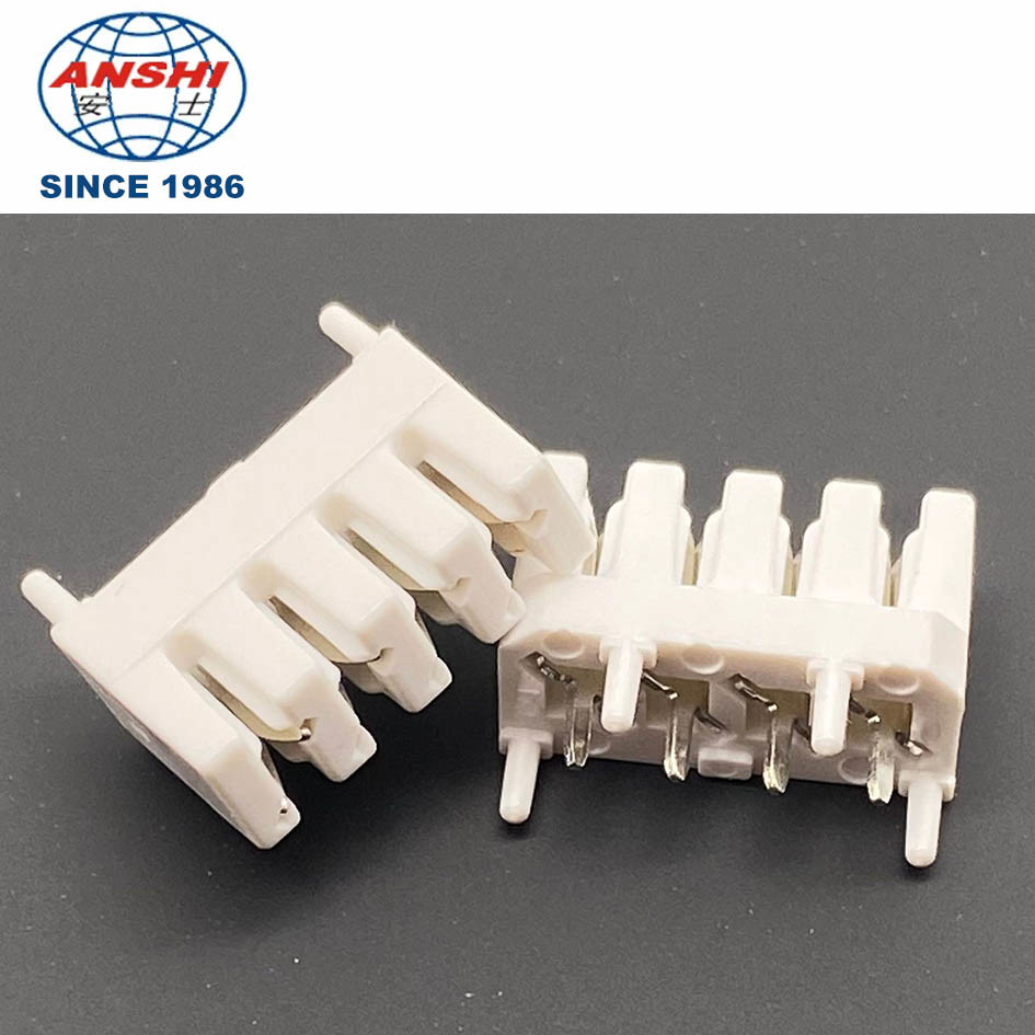 Krone Type 45degree PCB IDC Terminal Block Connector 4 Pin Pitch 3.81mm