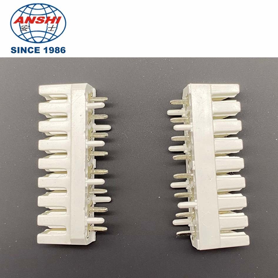 8 Pin Power PCB IDC Connector Terminal Block Krone Type Pitch 3.81mm