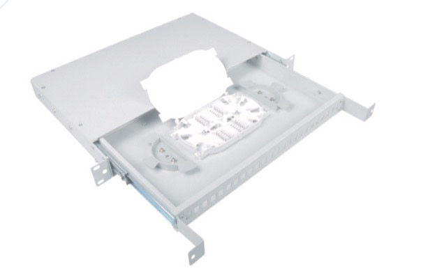 FTTH Fiber Optic Terminal Box , Drawer Type Rack Mounted Optical ...
