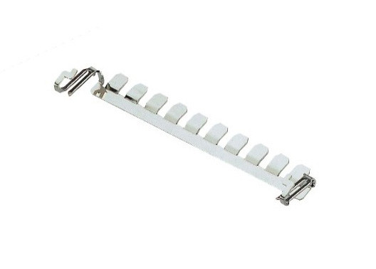 Earth Rail / Metal Rail LSA Plus Module 10 Pair Modules Ground Strip ...