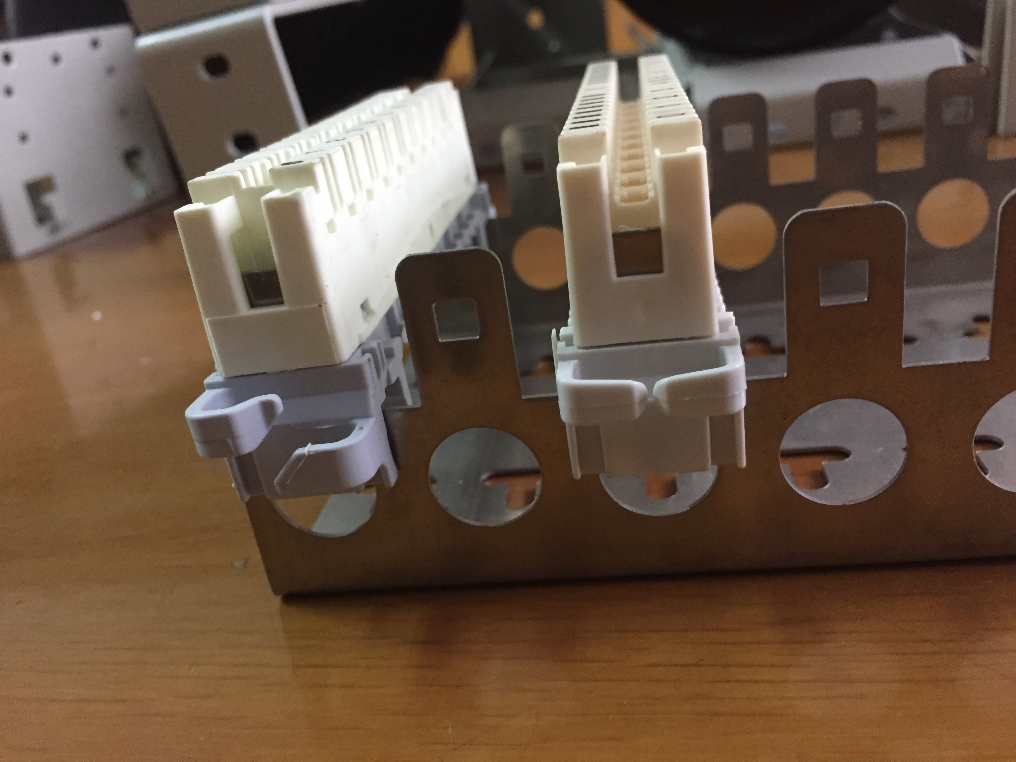 Sliver LSA PLUS Module Stainless Steel 5 Ways /10 Ways Krone Back Mount ...