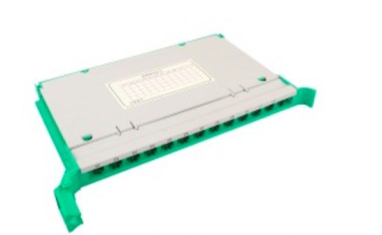 12 Cores Fiber Optic Splice Tray , ODF Fiber Optic Distribution Panel ...
