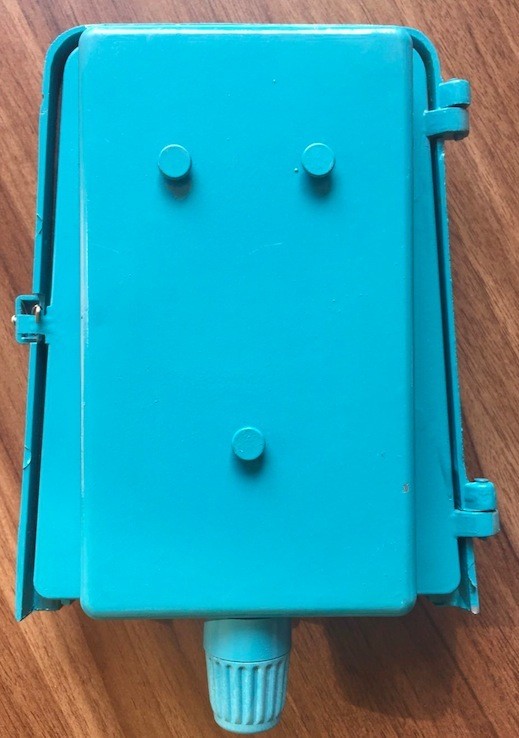 Outdoor Telephone Terminal Box 20 Pairs Screw Type Waterproof Aluminum ...