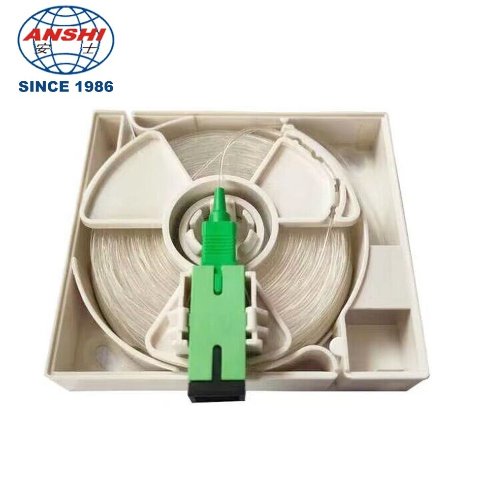 Indonesia Telecom Fiber Terminal Box For 15/40m Invisible Cable G657B3 ...