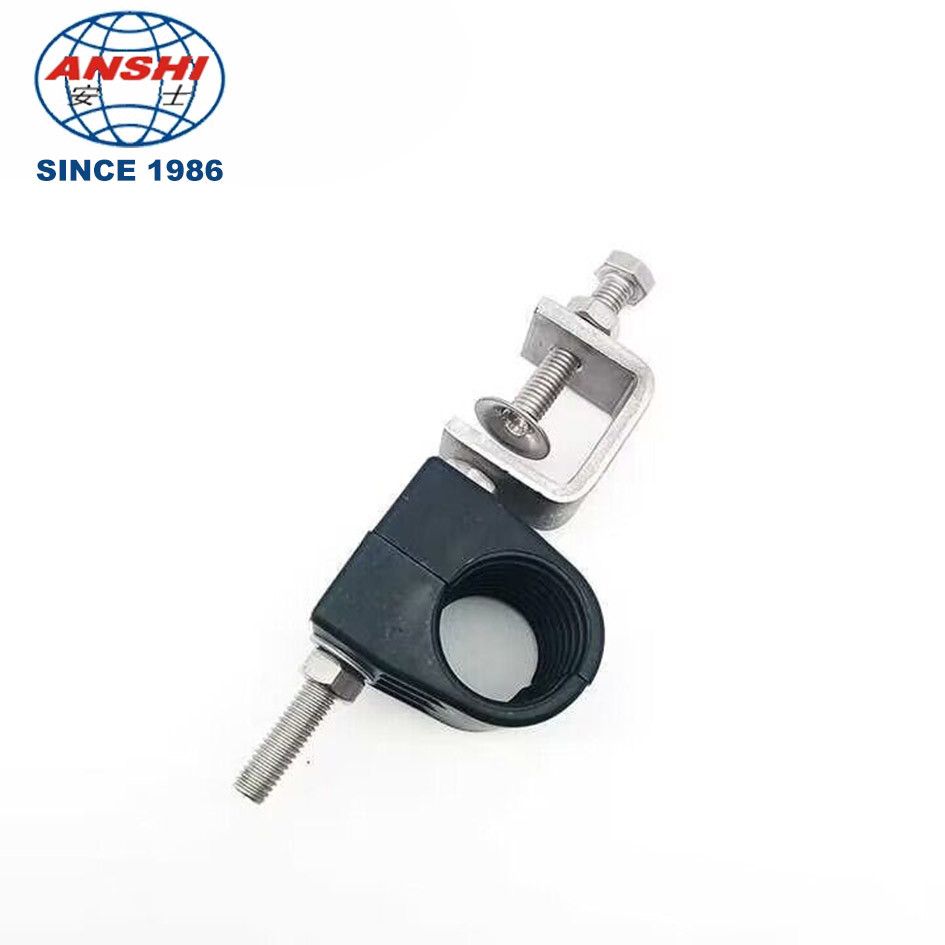 ANSHI Stackable Single Hole Type Feeder Clamp To Support Cables