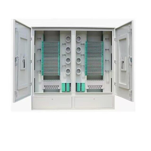 Fiber Distribution Hub FDH Outdoor Cabinet ODF 144 288 512 Core Fiber ...