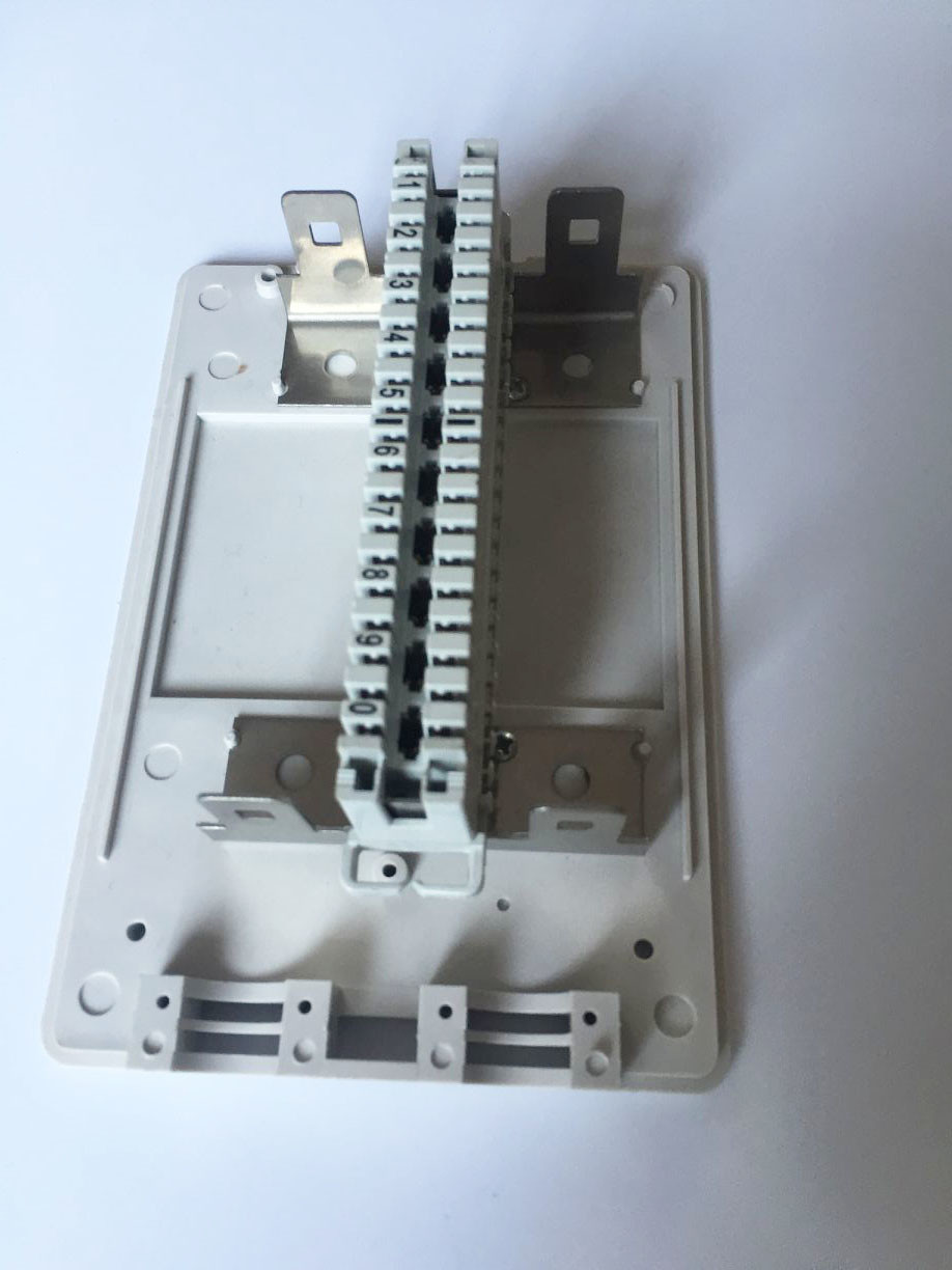 Indoor Cable Distribution Box 10 Pair Telephone Module Surface Mounting ...