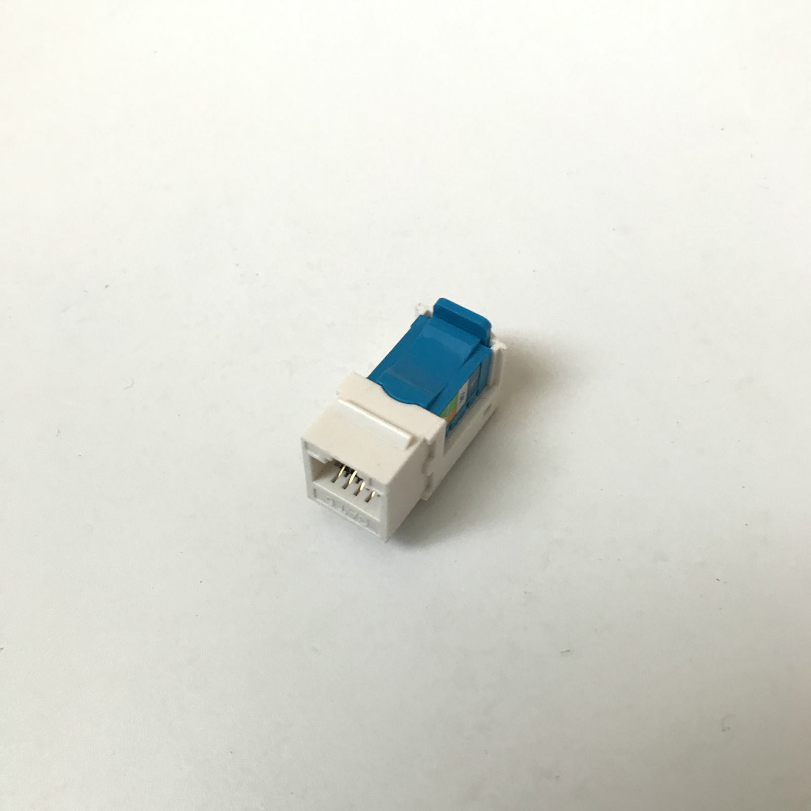 Color Customized RJ45 Shielded Jack , UTP 90 Degree Cat6 Toolless ...