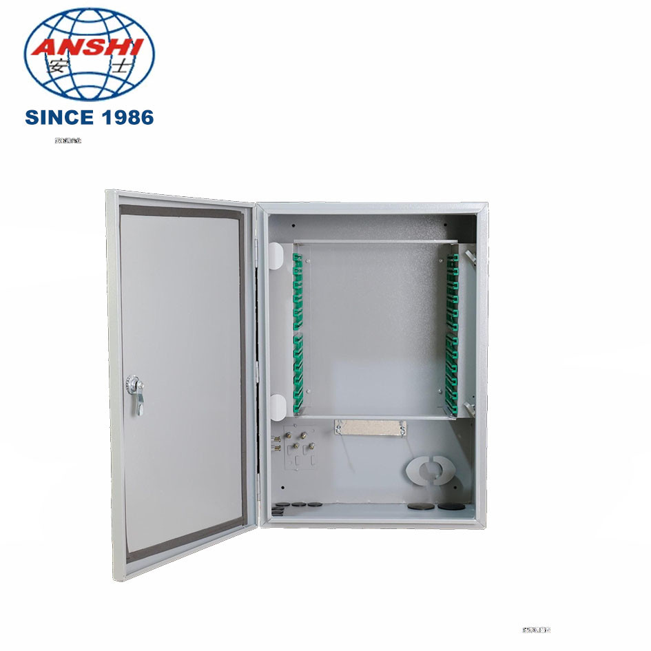 56.96 core optical fiber handover box, outdoor optical fiber ODF box ...
