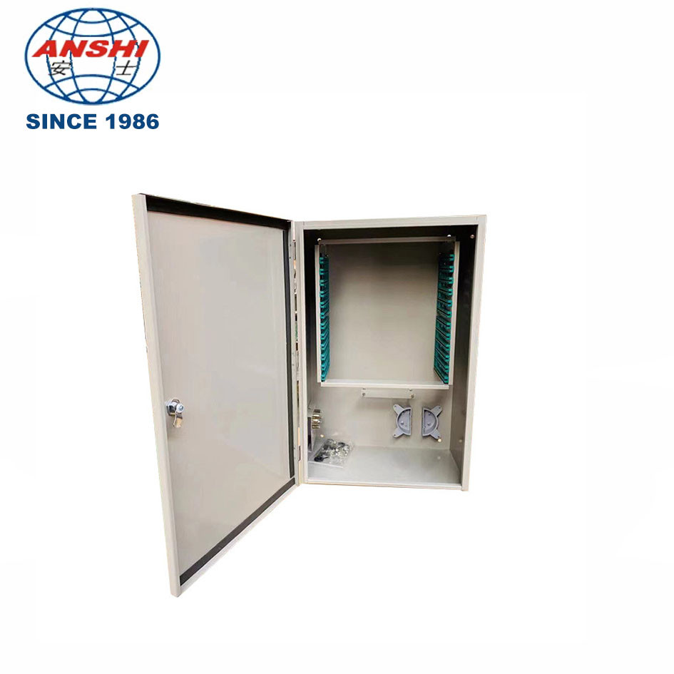 56.96 core optical fiber handover box, outdoor optical fiber ODF box ...