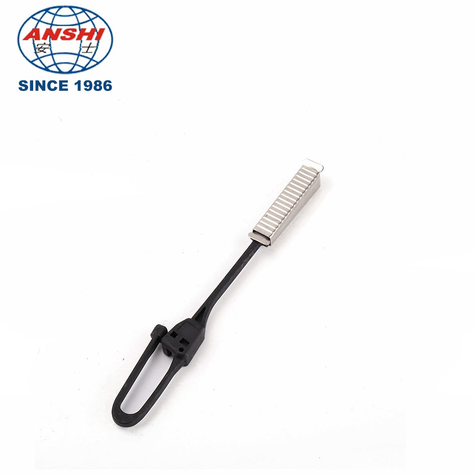 ODWAC-22 stainless steel FTTH accessory Drop wire clamp lifting rope ...