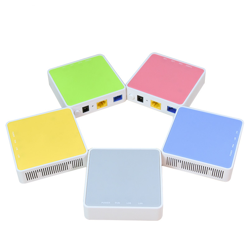 AS-ONU5 GPON VDSL + 1GE + 3FE + 2 . 4G WIFI colored external antennas