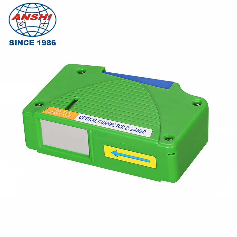 AS-FTTH-ACC-QJ-2 Optical Fiber Connector Cleaner Fiber Optic Connector ...