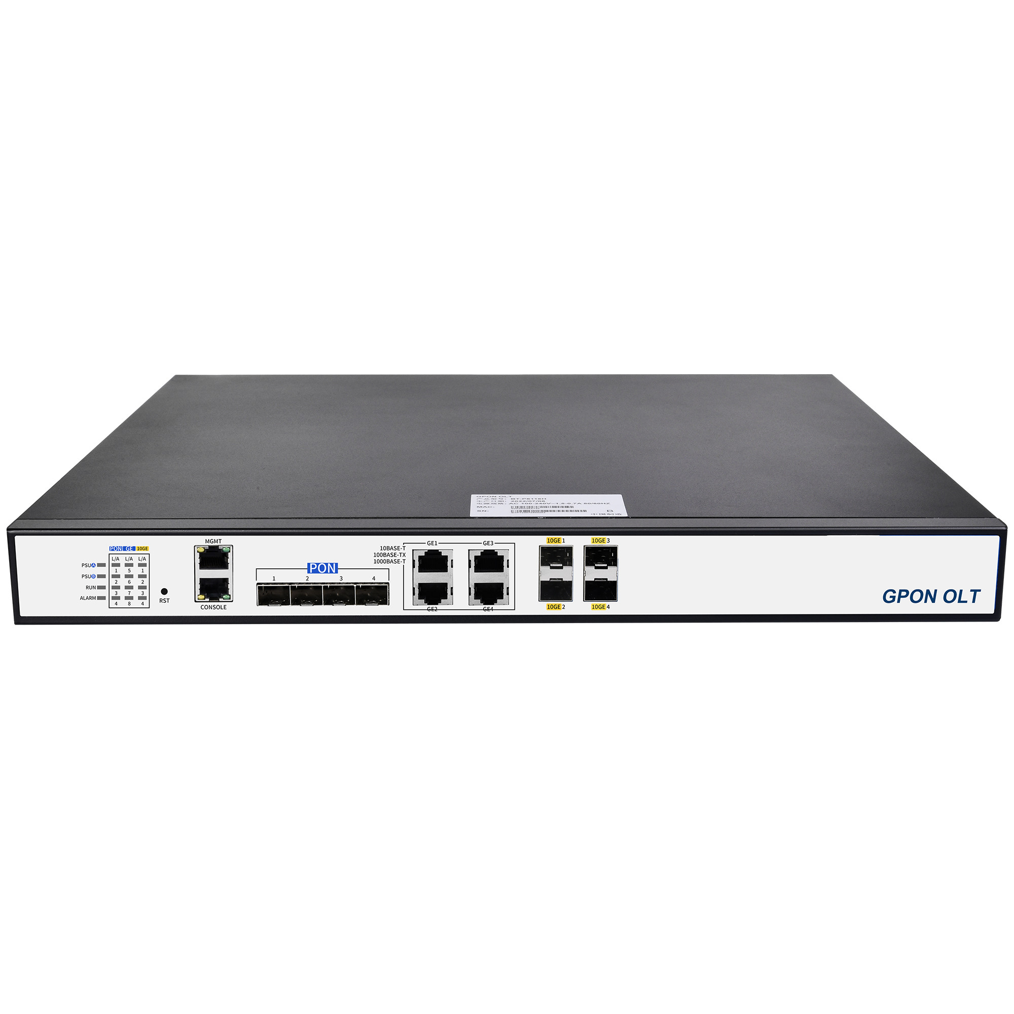 AS-OLT-01A GPON OLT Supports 1:128 split ratio,can access 512 ONU users ...