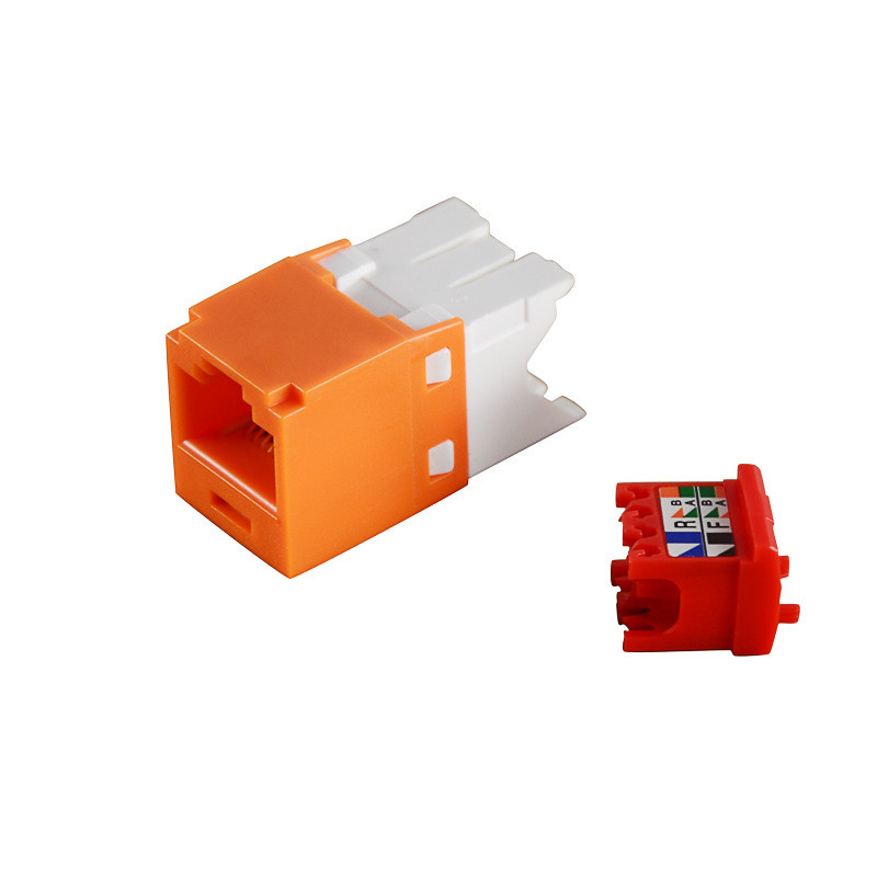 Cat5e Modular Jack Utp Rj45 Keystone Jack RJ45 CAT5E Network Coupler ...