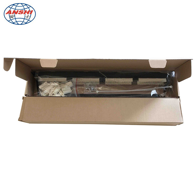 19" 110 IDC UTP Unshielded Rack Mount Patch Panel 24 Port Cat5e With ...