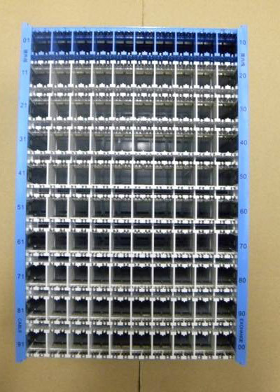 High Density MDF Main Distribution Frame Horizontal Type With 100 Pairs ...