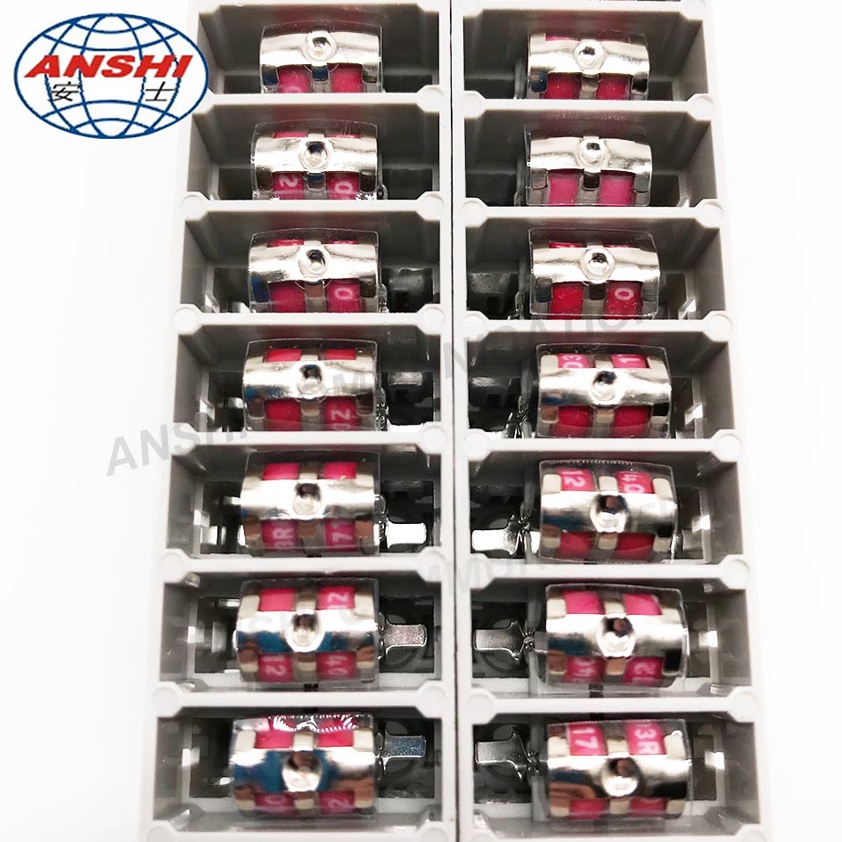 10-Pair 3-Pole Gas Tube Arrester LSA Plus Module for Overvoltage Protection