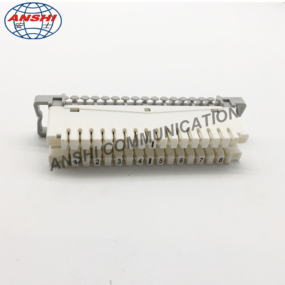 OEM LSA Plus Module 8 Pair LSA Disconnection / Connection Module For ...