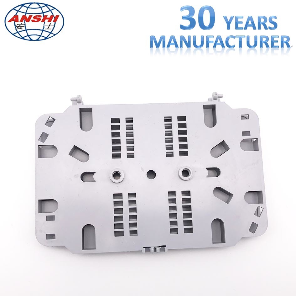 12 Cores ABS Plastic Splice Tray ODF Optical Distribution Frame For ...
