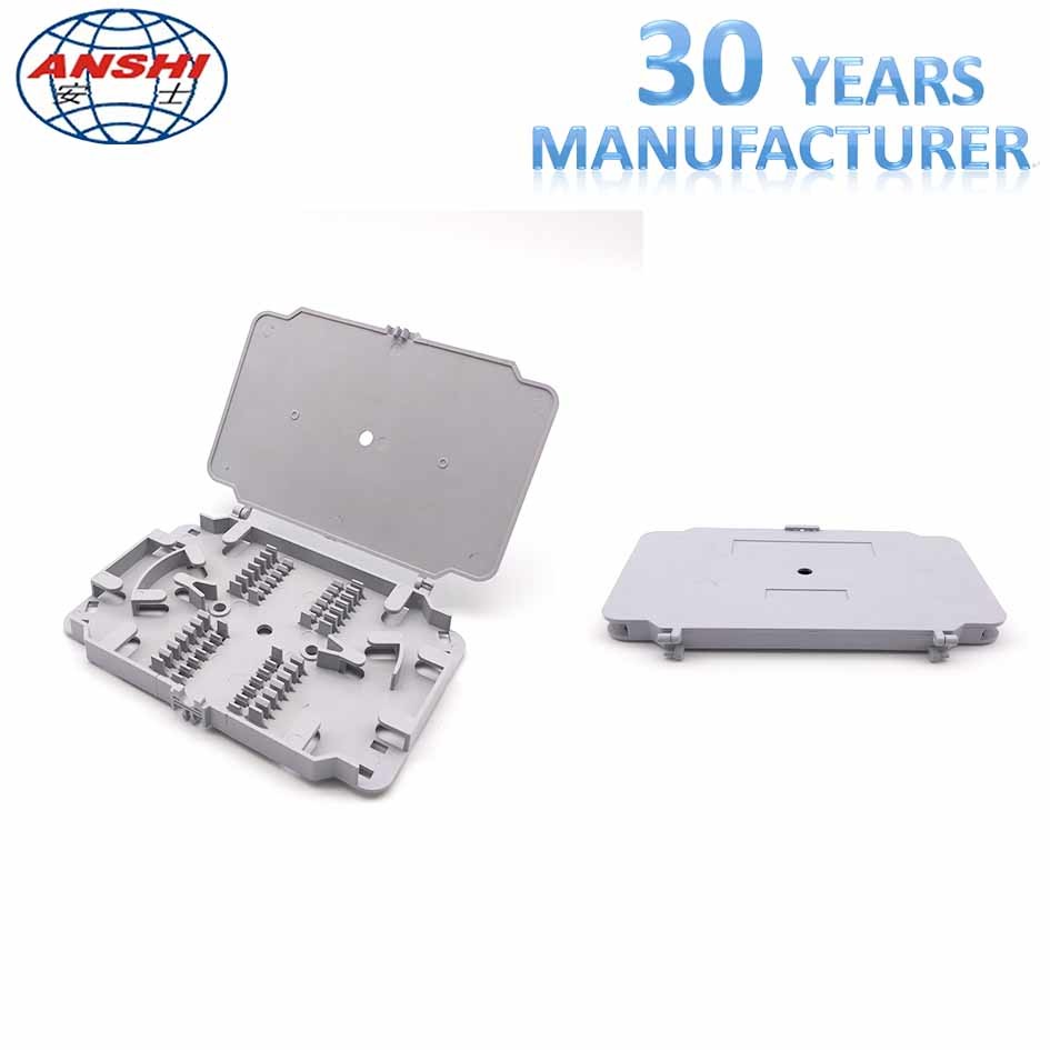 12 Cores ABS Plastic Splice Tray ODF Optical Distribution Frame For ...
