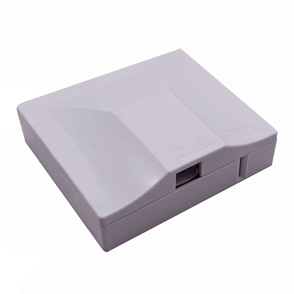 Fiber Optic Terminal Box 1-core Invisible Fiber Optic Wall Socket FTTx FTTH ONU Desktop Box ...