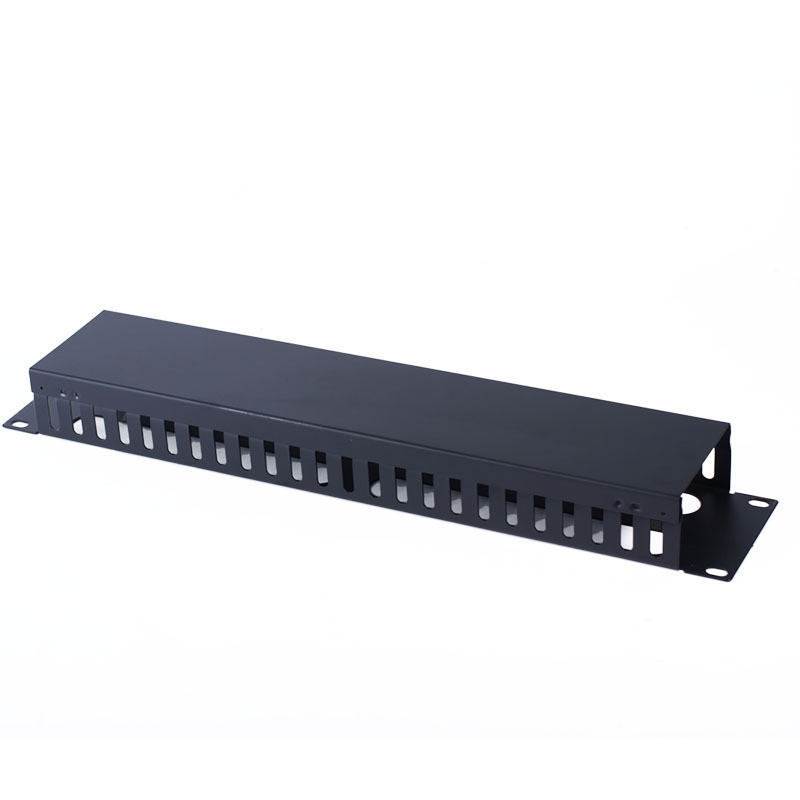 Thickened Cold Rolled Steel Plate Metal Cable Management NSHI 19 Inch ...