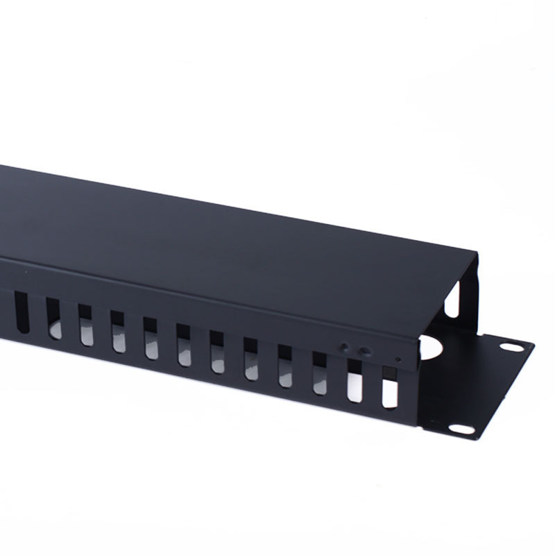 Thickened Cold Rolled Steel Plate Metal Cable Management NSHI 19 Inch ...