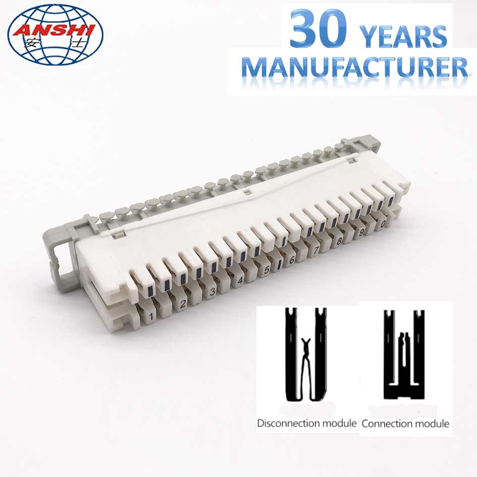 10 Pairs Label Holder Transparent Marking Wire For LSA Plus 10 Pairs Module