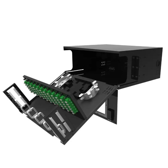 19 Inch 1U~4U Rack Mount Optical Distribution Frame 12 24 48 72 96 144 ...